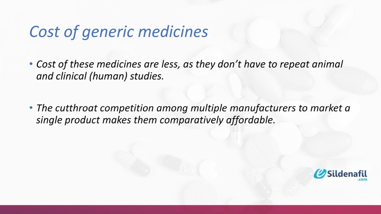 All about Generic Medicines and its facts